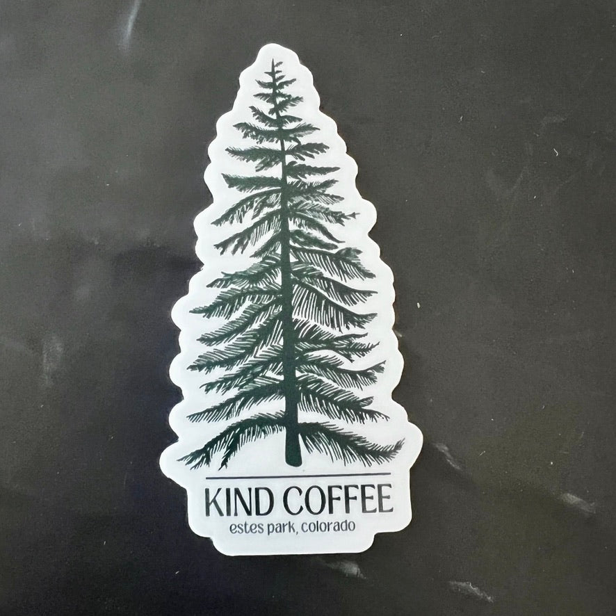 Evergreen Sticker – KIND COFFEE